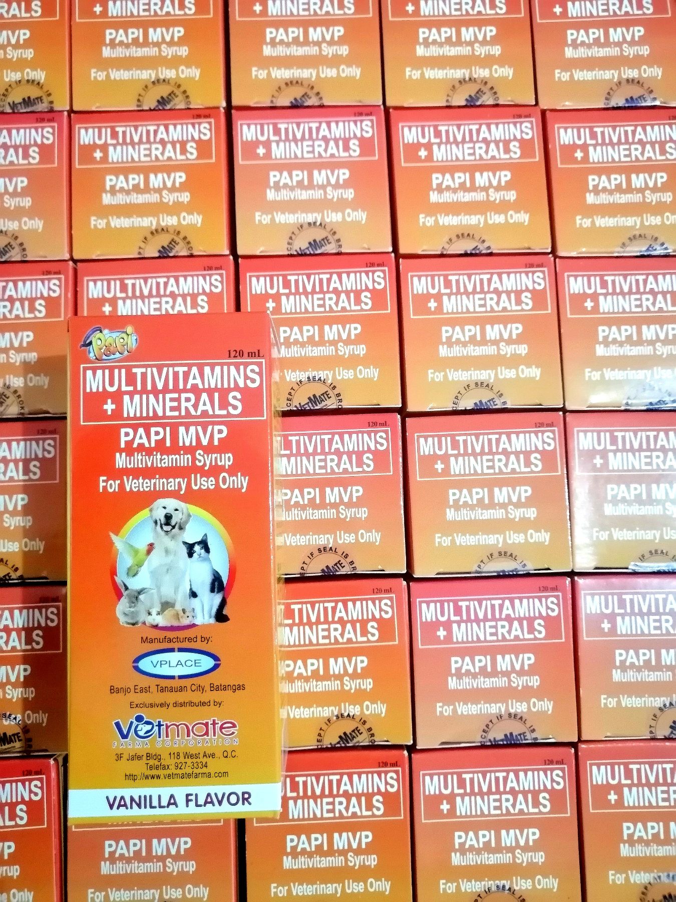 [VETKLIX] 10 BOTTLES PAPI MVP MULTIVITAMINS Food Supplement ...