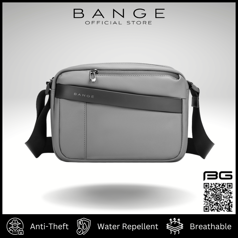 7670 BANGE Premium Quality Bag Messenger Bag Anti Theft YKK Zipper ...