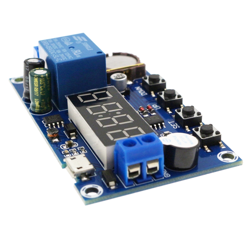 Real Time Timer Relay Module Timing Delay Switch DC 5V Control Clock Synchronization Multiple ...