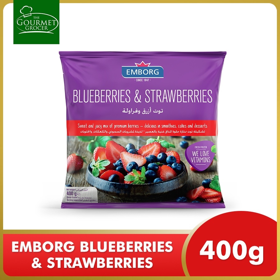 Emborg Blueberries Strawberries 400g | Lazada PH