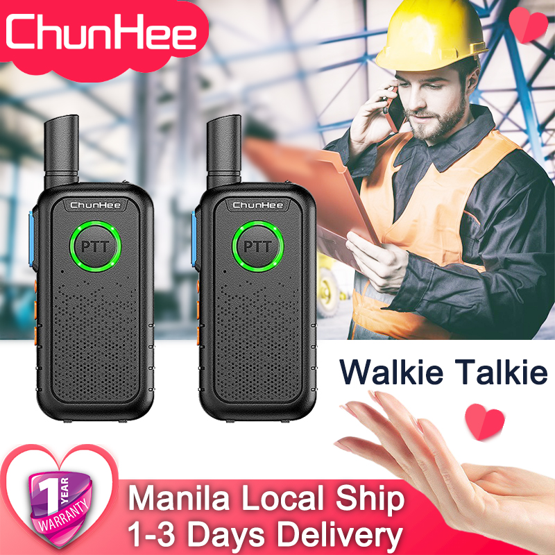 [1-3 Days Delivery] CHUNHEE Walkie Talkie Two Way Radio intercom 1.5 ...