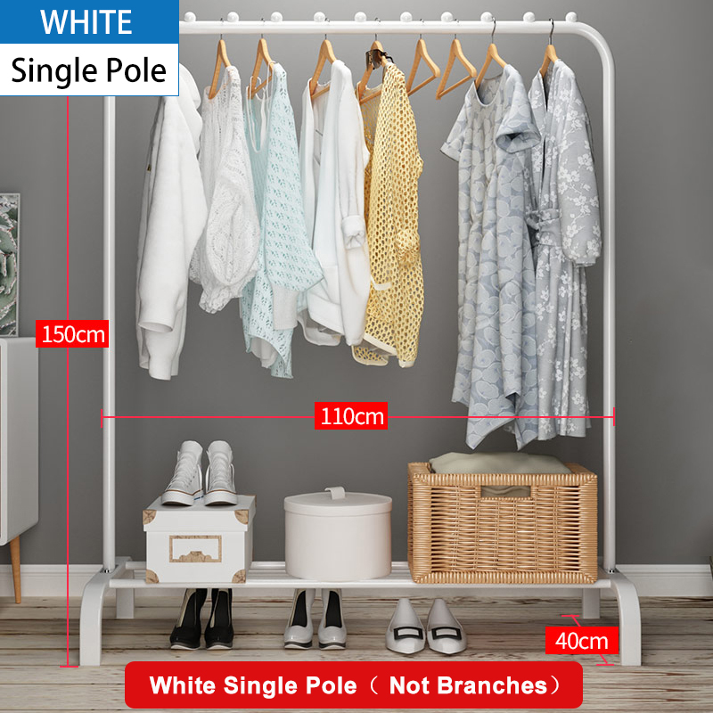 LUVHOME Drying Racks Shoes Clothing Storage Organizer Single/Double ...