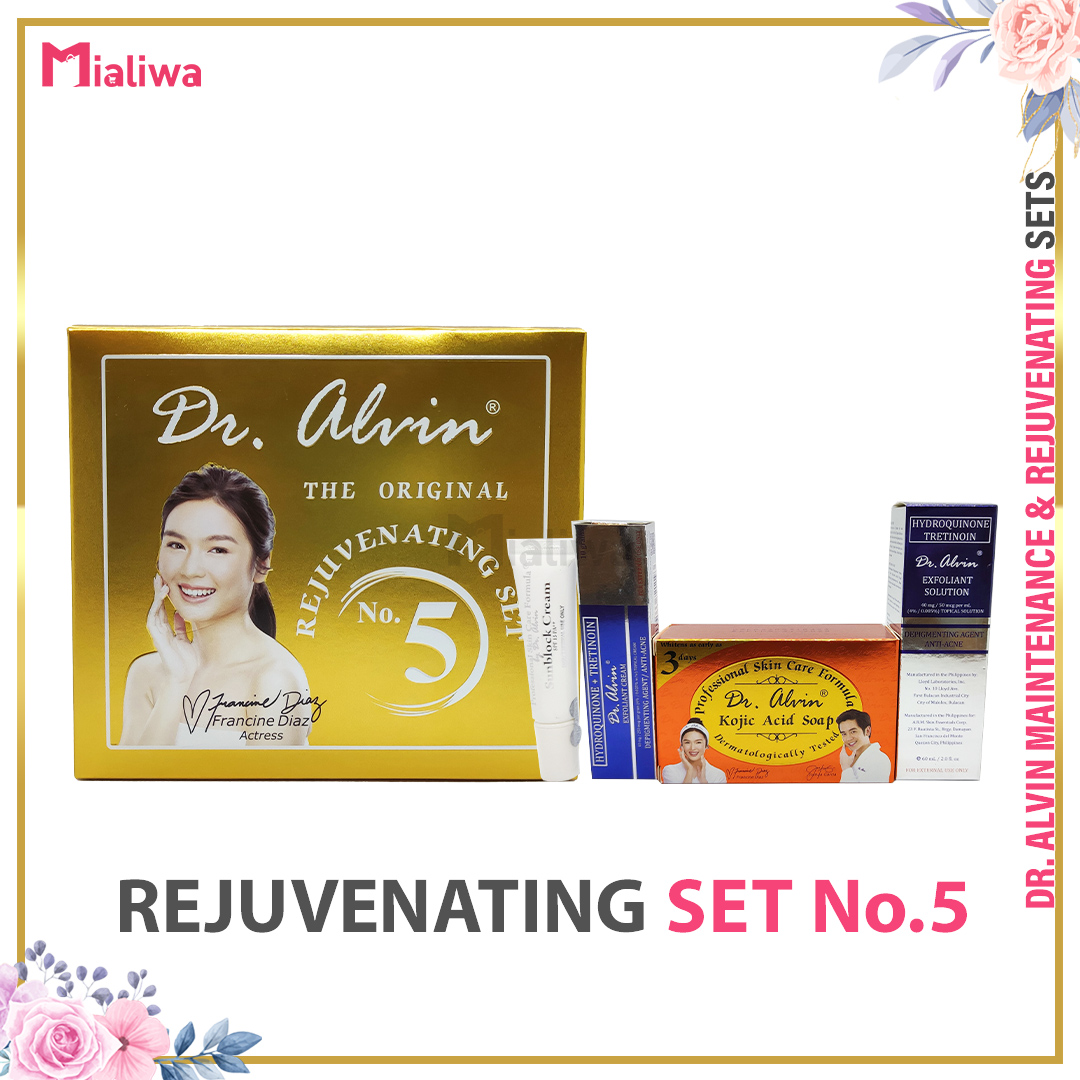 Dr Alvin Rejuvenating Set Original, No.5, Maintenance Set Pampaputi ...