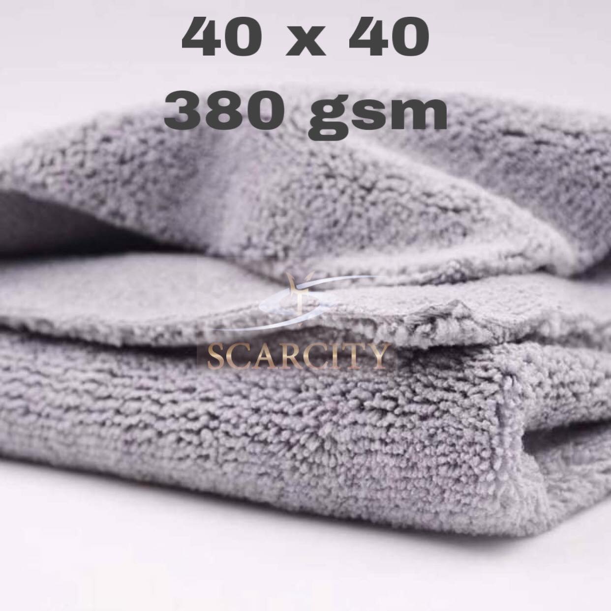 Microfiber Cloth 40x40cm 380gsm scarcity | Lazada PH