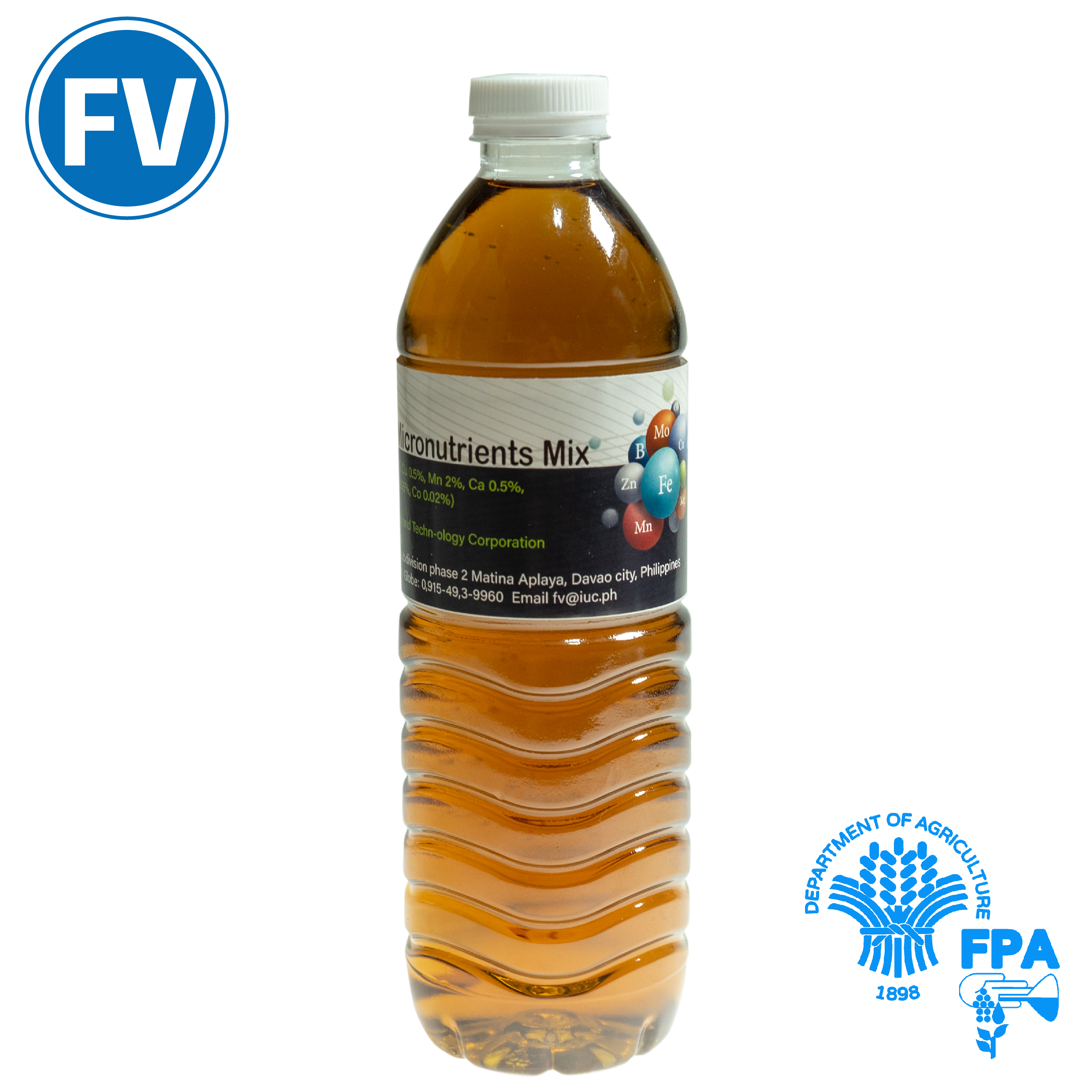 Yamasaki Hydroponic Nutrient Trace Element 500mL | chelate iron, iron ...
