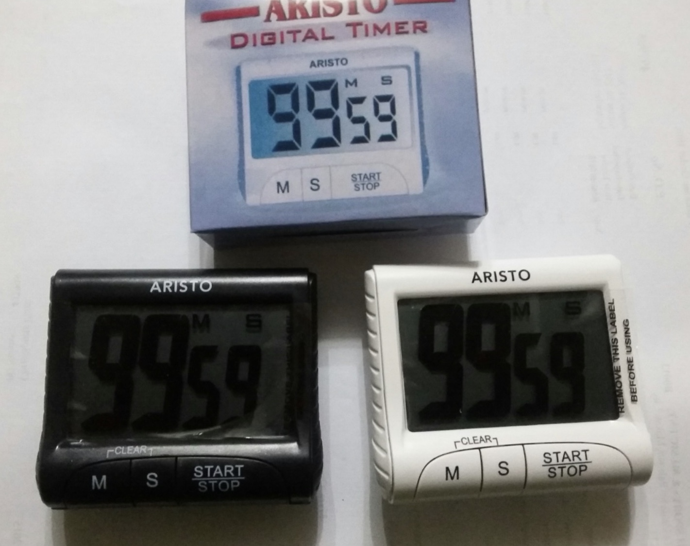 Big Screen Display Digital Timer TM-86B Aristo AAA Battery with Alarm ...