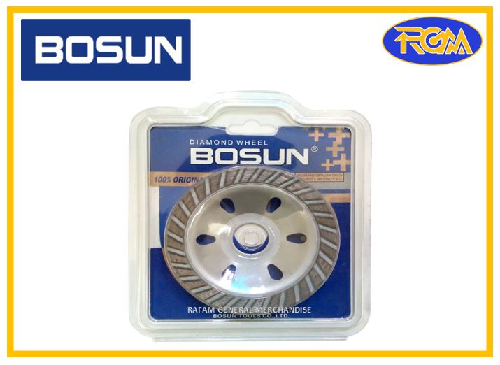 BOSUN Diamond Cup Wheel 4" | Lazada PH