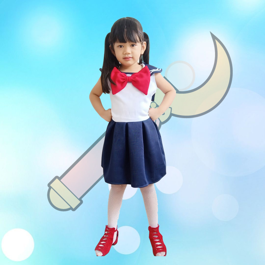 SAILOR MOON Fashion Trendy Outfit Costume Dress for Kids | Lazada PH