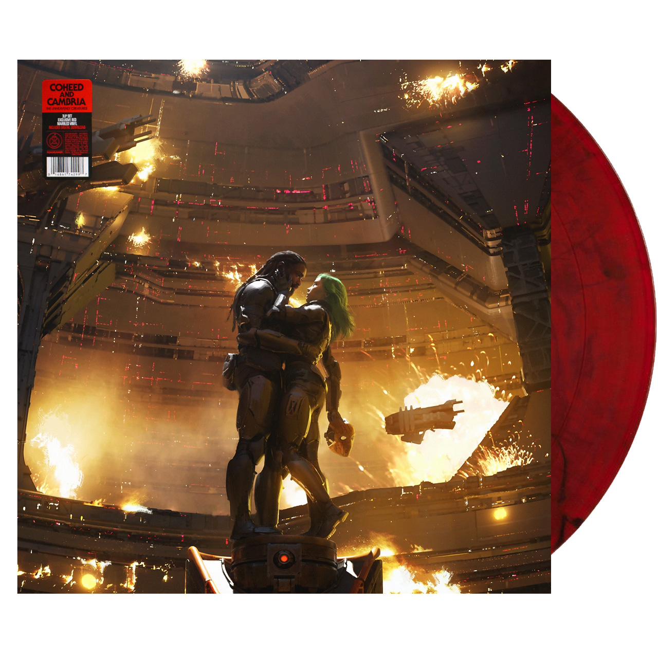 COHEED AND CAMBRIA Unheavenly Creatures Red Vinyl | Lazada PH