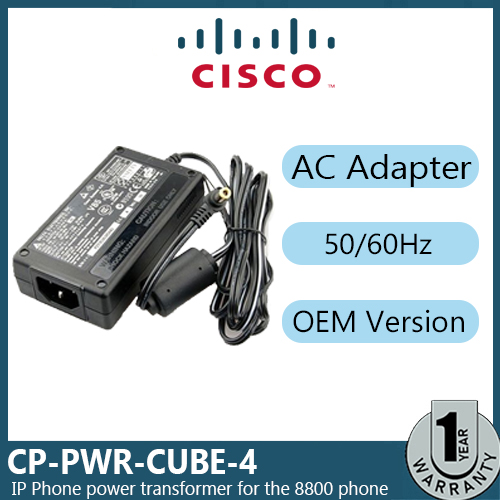 CP-PWR-CUBE-4 IP Phone | Cisco | Power Transformer for the 8800 Phone Series | Cisco Power Cube ...