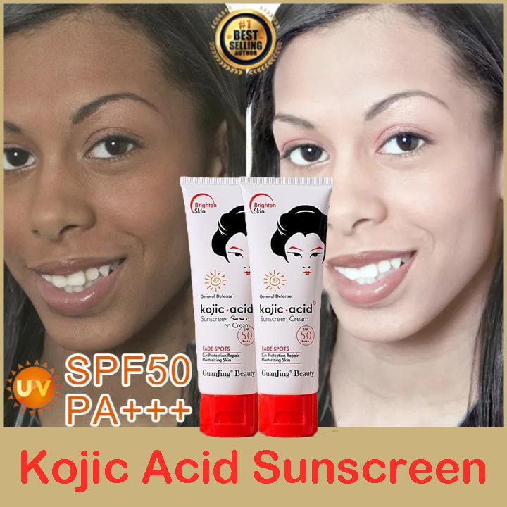 kojic sunblock sunscreen spf50 collagen sunblock cream spf 50 face and ...