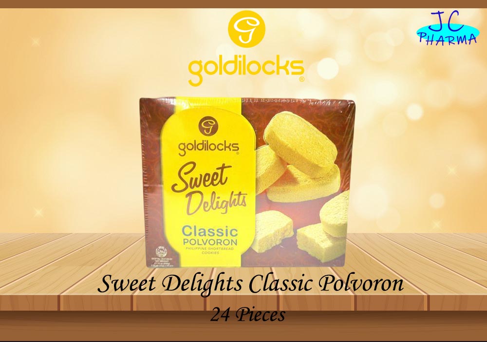 Authentic Goldilocks Sweet Delights Classic Polvoron ( 24 pieces ...