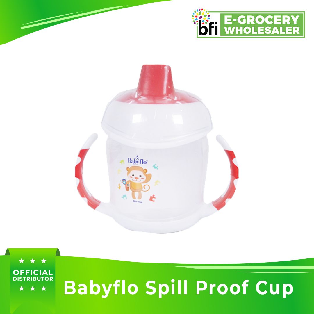 BFI Babyflo Spill Proof Cup [SAME-DAY AVAILABLE] | Lazada PH