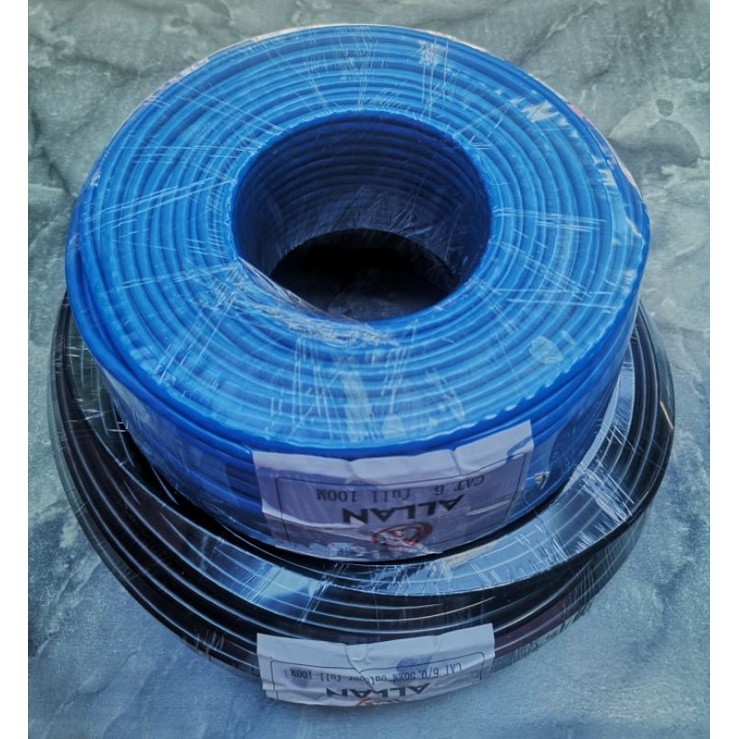 UTP CAT6 100M Lan cable indoor outdoor with or without RJ45 | Lazada PH