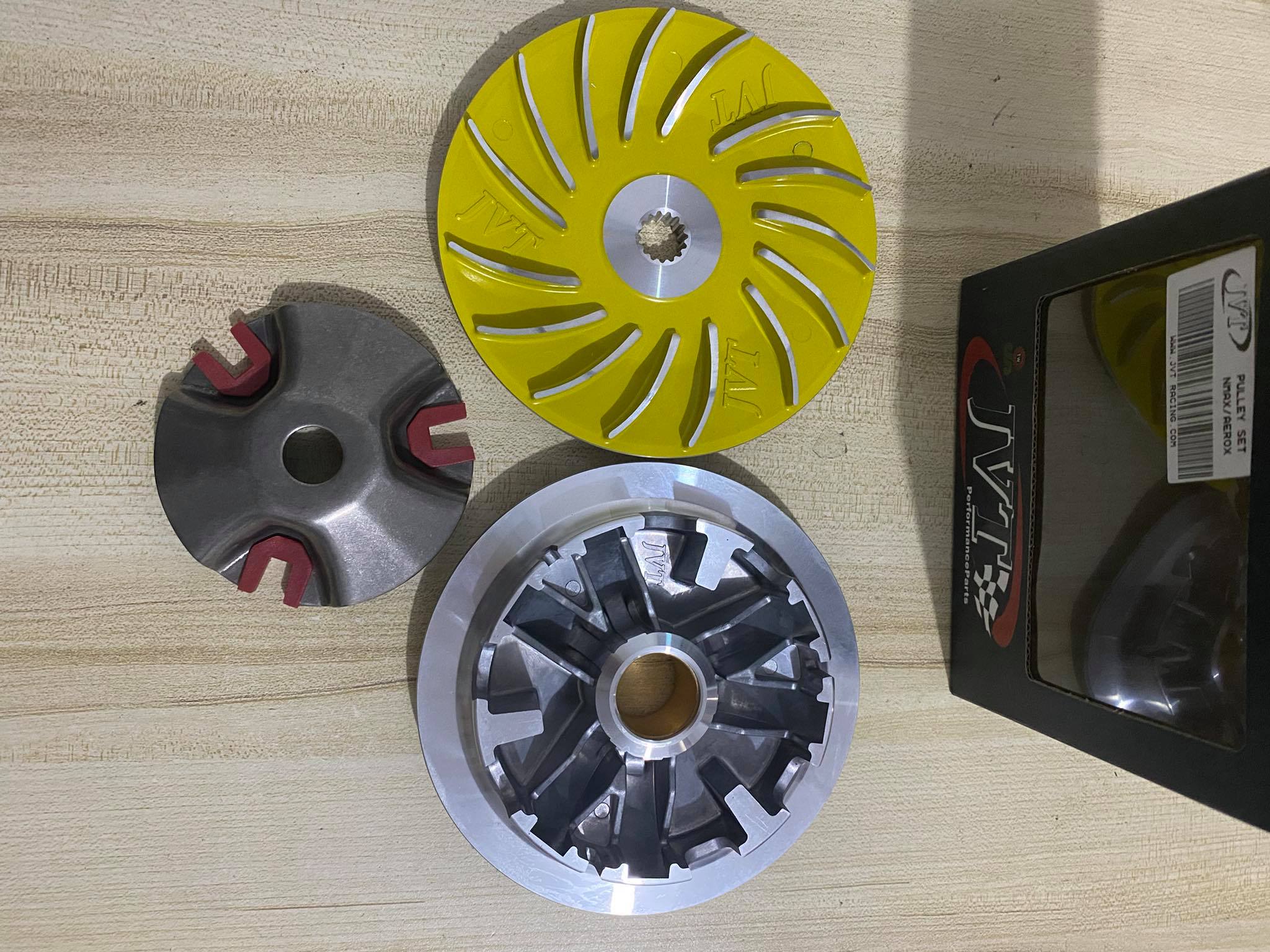JVT Racing Pulley and Drive Face Set With Back Plate and Slide Piece ...