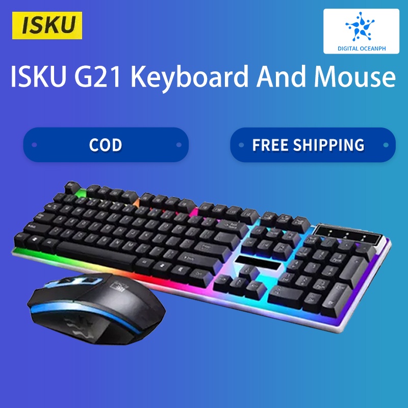 rakk keyboard ISKU G21 RGB Backlight Gaming Keyboards LED Rainbow Color ...