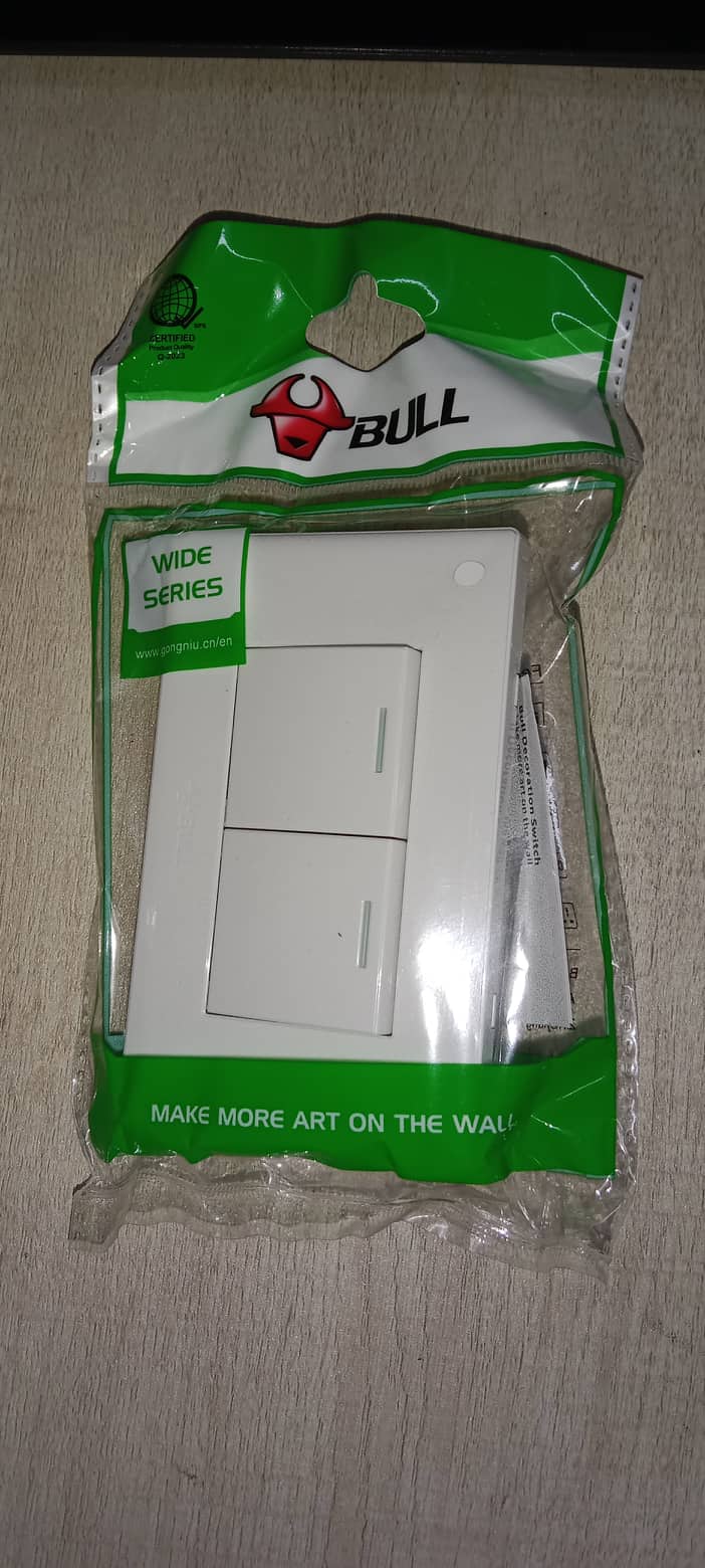 BULL WIDE SERIES SWITCH 1GANG 2GANG 3GANG | Lazada PH