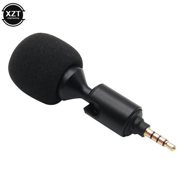 Flexible Foldable Mini Microphone Straight 3.5mm Jack 3/4 Pole ...