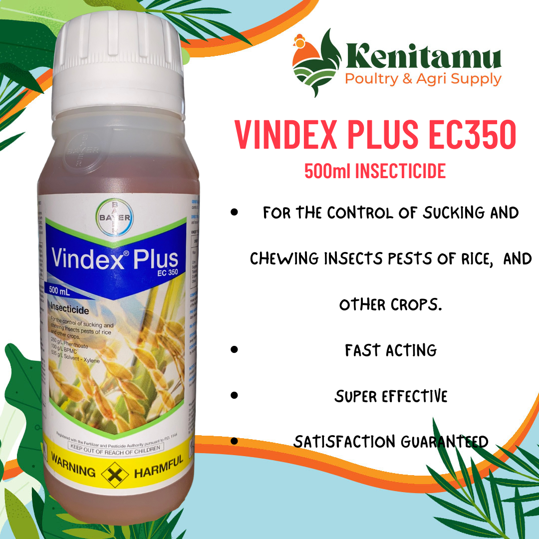 VINDEX PLUS 500ML INSECTICIDE BY: BAYER FOR PLANT CARE AND CROPS/ FAST ...