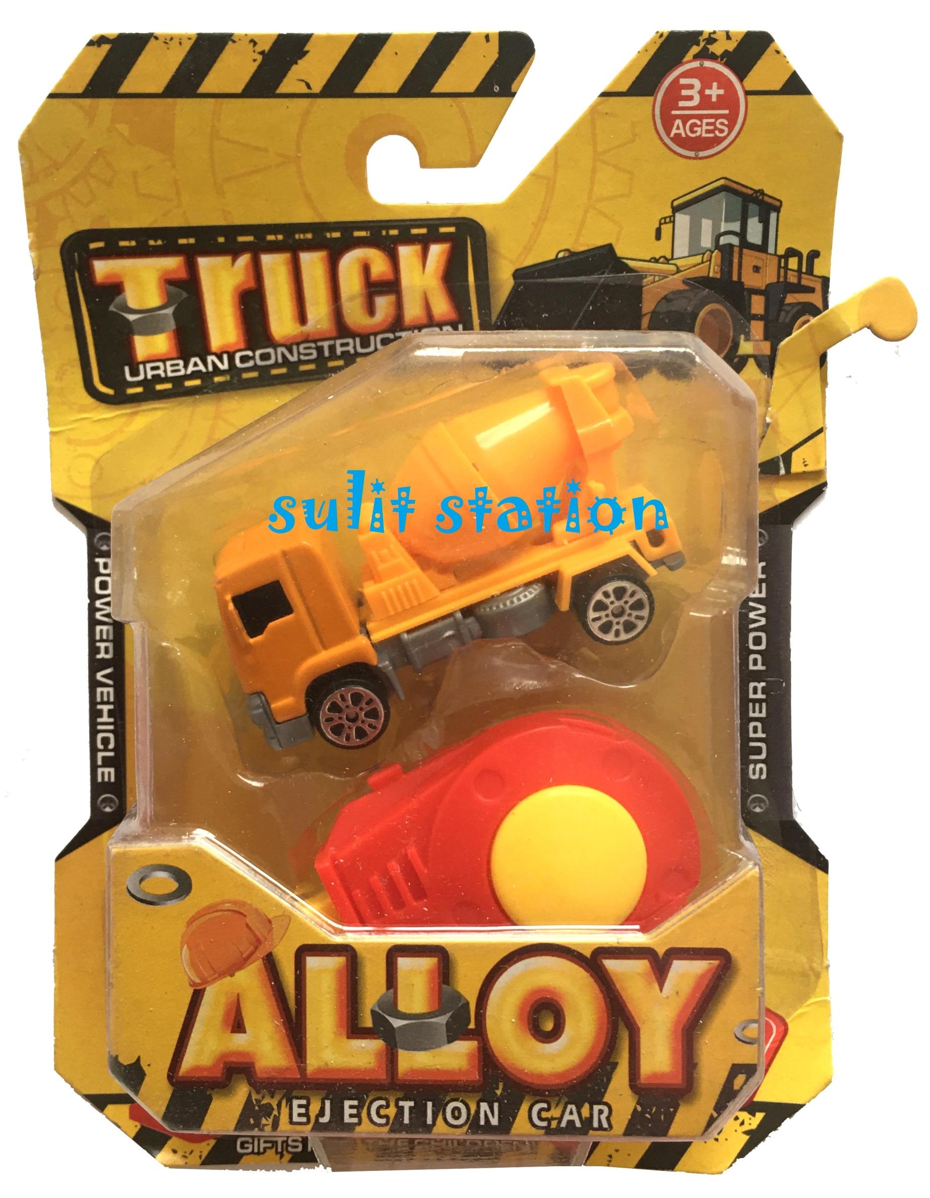 CONSTRUCTION CEMENT MIXER URBAN TANK TRUCK with EJECTION KIT MINI SMALL ...