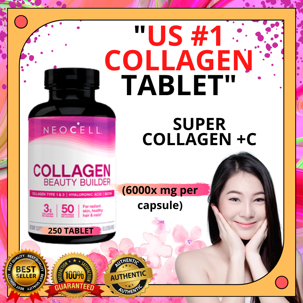 [ORIGINAL] NEOCELL Beauty and Health Supplement with Glutathione and ...