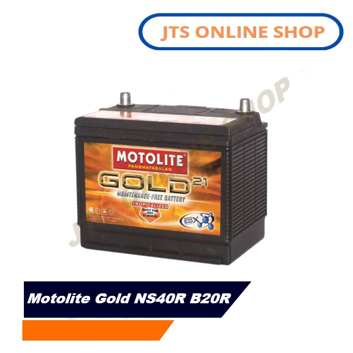 Motolite Gold NS40 B20L / NS40R B20R / NS60 B24L / NS60R B24R / 1SM ...