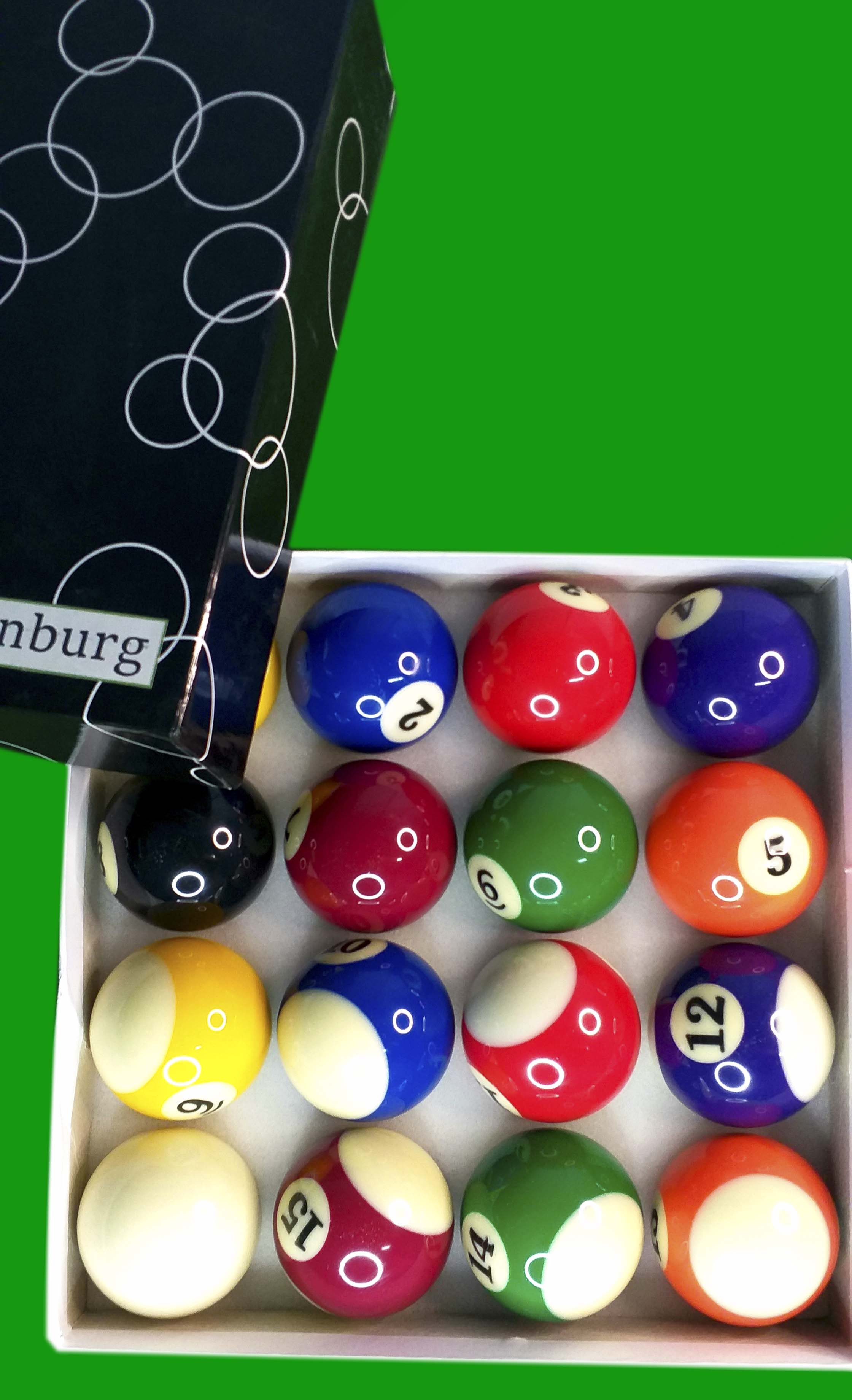 1 SET 2 1/4 INCHES STANDARD SIZE TAIWAN BILLIARDS BALL SET | Lazada PH