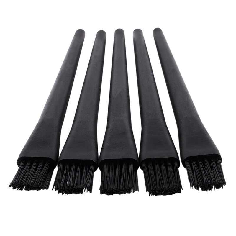 10 Pcs Black Non Slip Handle PCB Rework ESD Anti Static Dust Brush 17cm ...