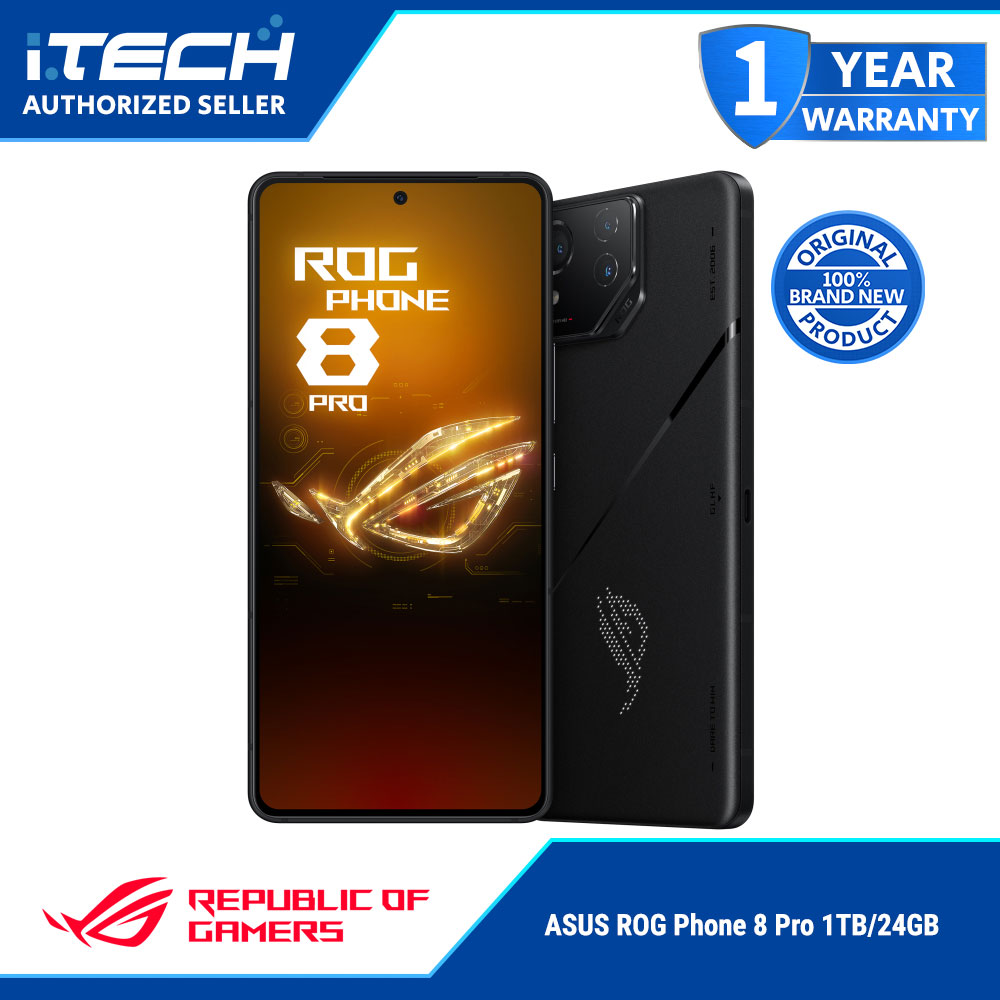 Asus ROG Gaming Phone 8 Pro | Snapdragon 8 | FHD+ (2400 x 1080 pixels ...