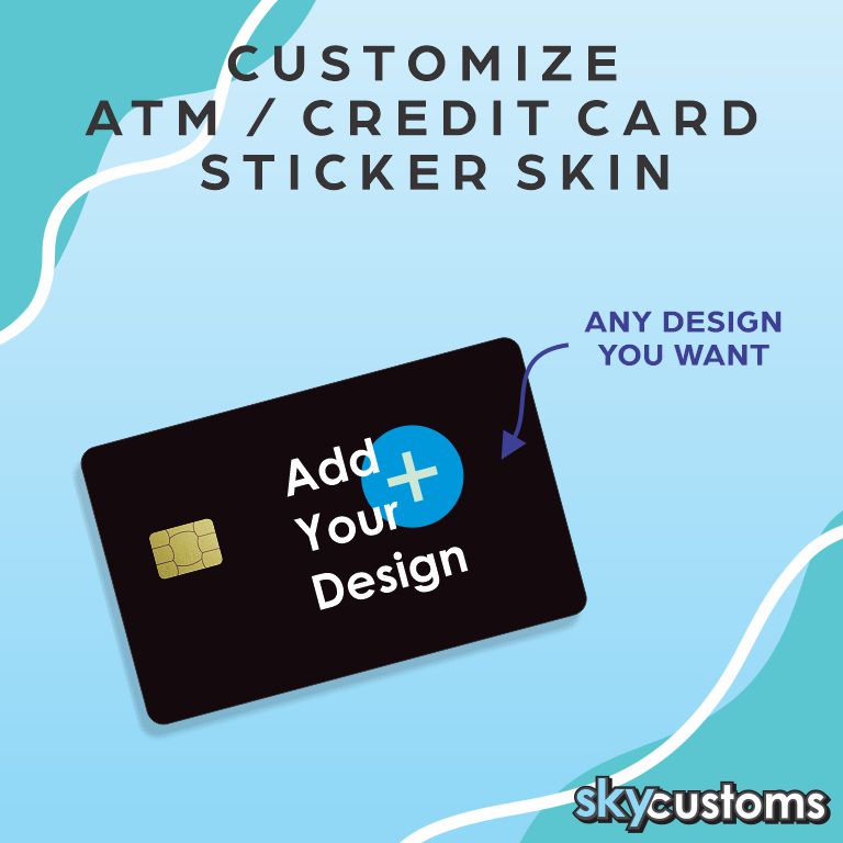 Customize Atm / Credit / Beep card Sticker Skin No Ratings | Lazada PH