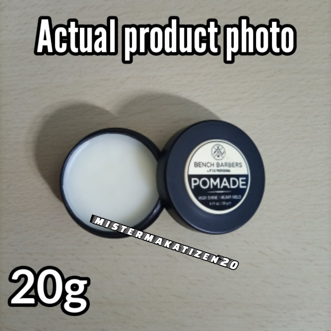 Bench Barbers Pomade High Shine 80g/20g | Lazada PH