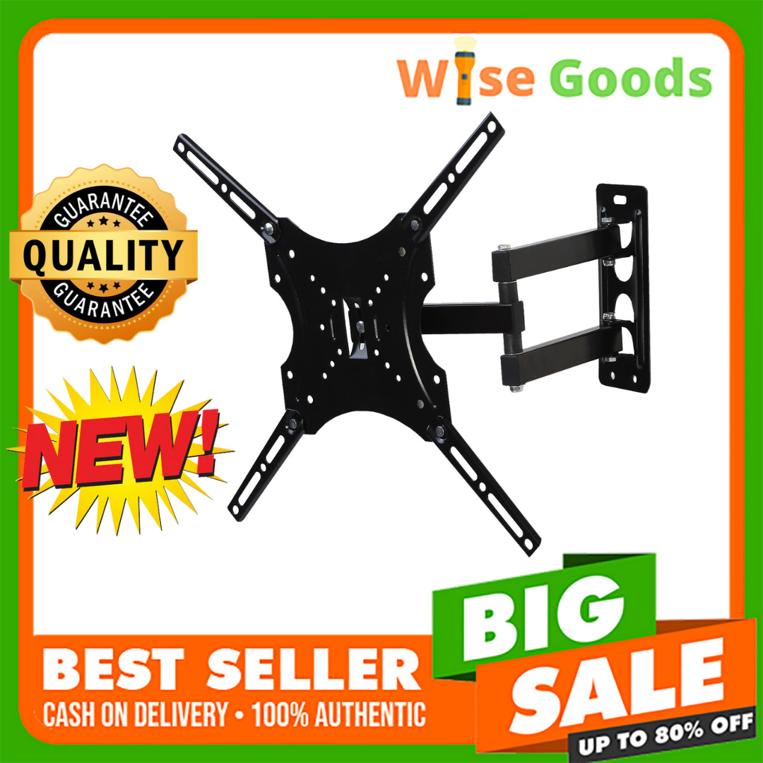 [PREMIUM] Wise Goods Full Motion 14"-55" Tv Arm Swivel Bracket ...