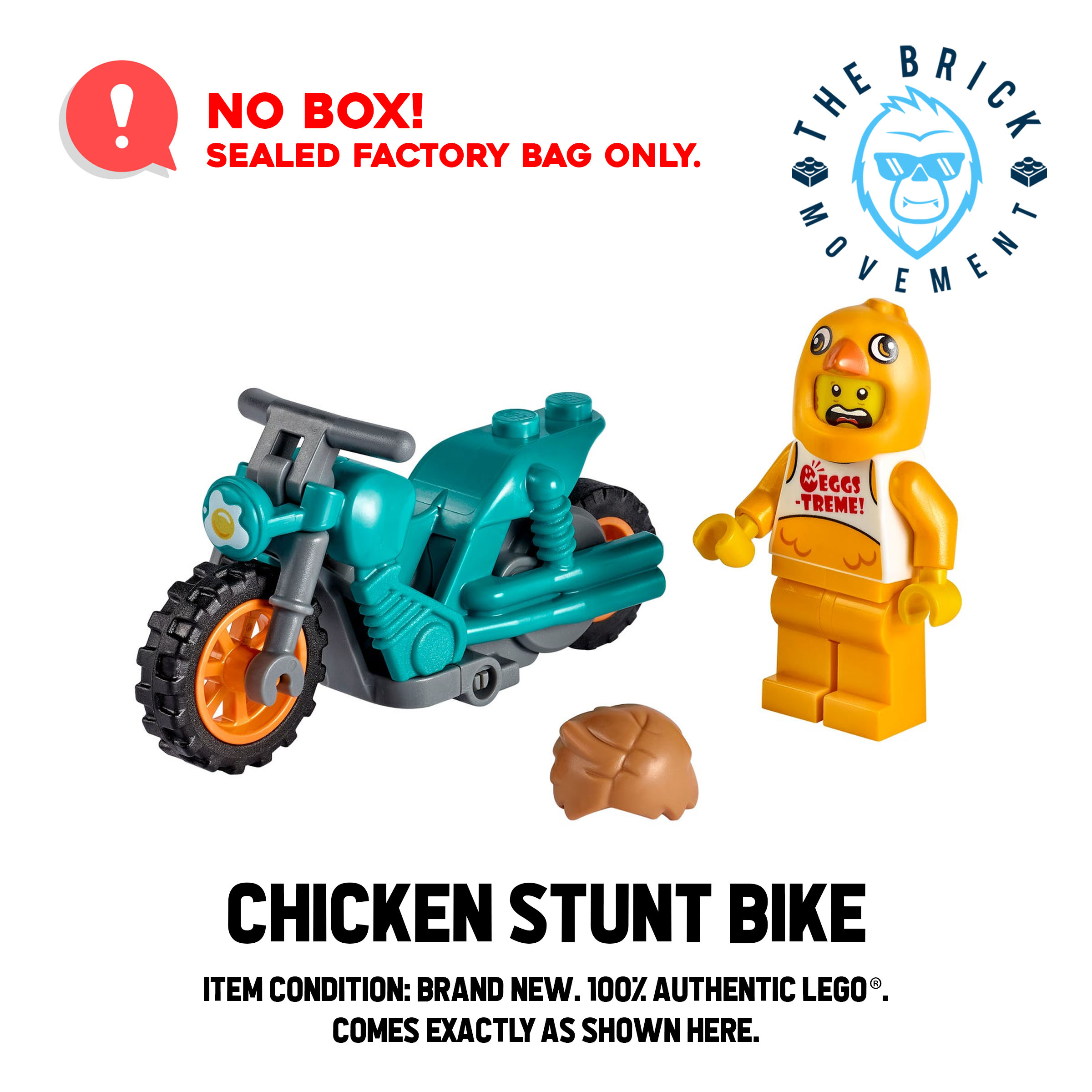 LEGO® STUNTZ 60310 Chicken Stunt Bike Set | Lazada PH