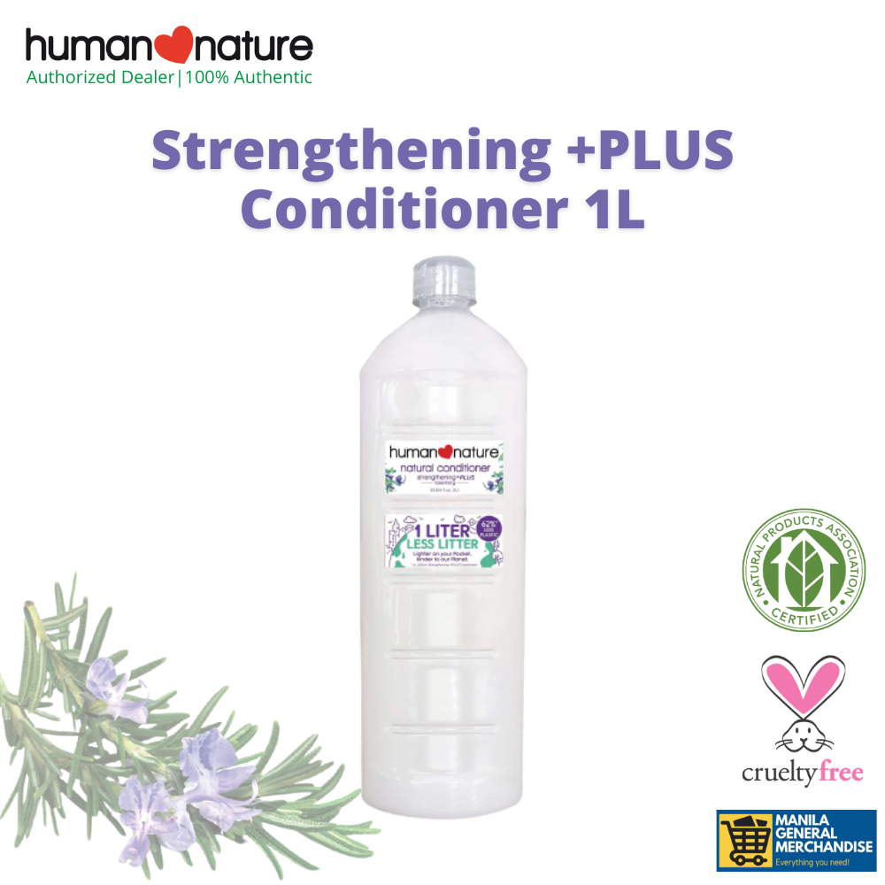 Human Nature Strengthening +PLUS Conditioner 1 Liter ( 100% Authentic ...