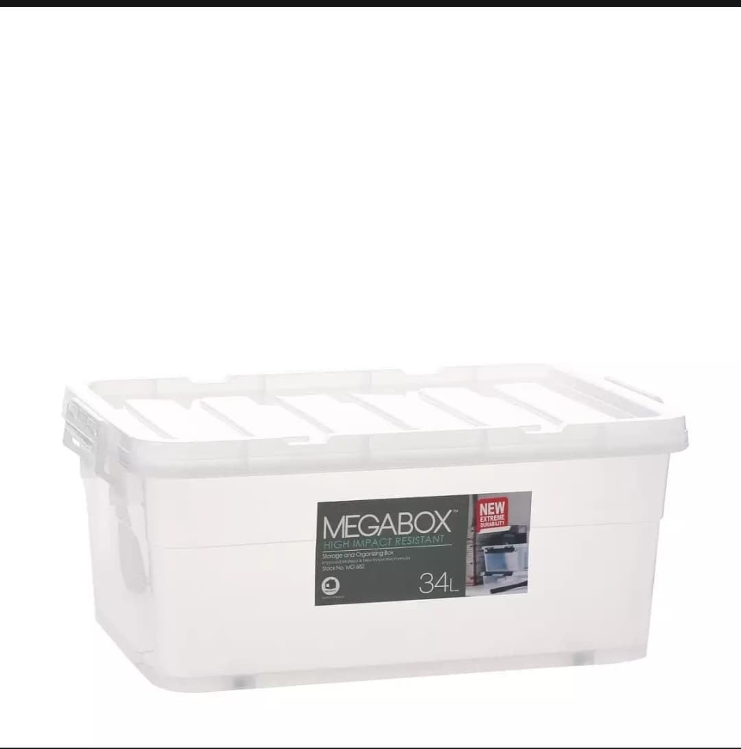 MG-682 MegaBox High-Impact Storage Box 34L | Lazada PH