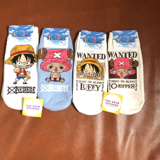 Korean Socks - One Piece Luffy Chopper - Iconic Socks | Lazada PH