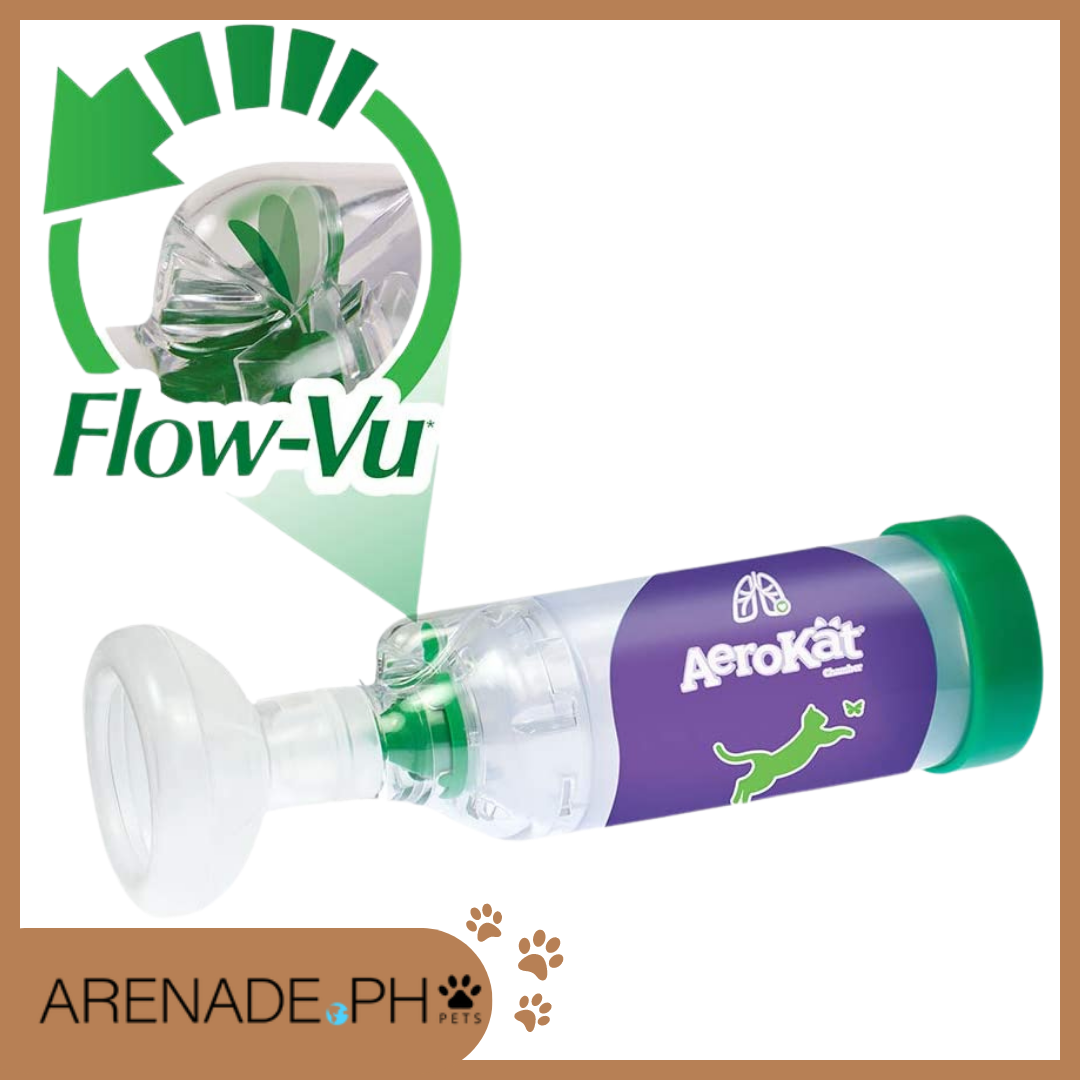AeroKat Feline Aerosol Chamber Inhaler Spacer for Cats and Kittens with ...