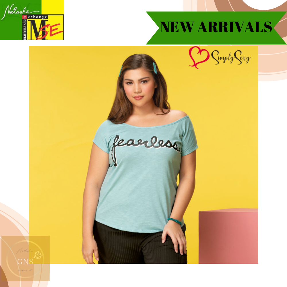 Natasha JAZZ Plus Size Ladies Basic Plain Tshirt(1X-3XL) Material:cvc ...