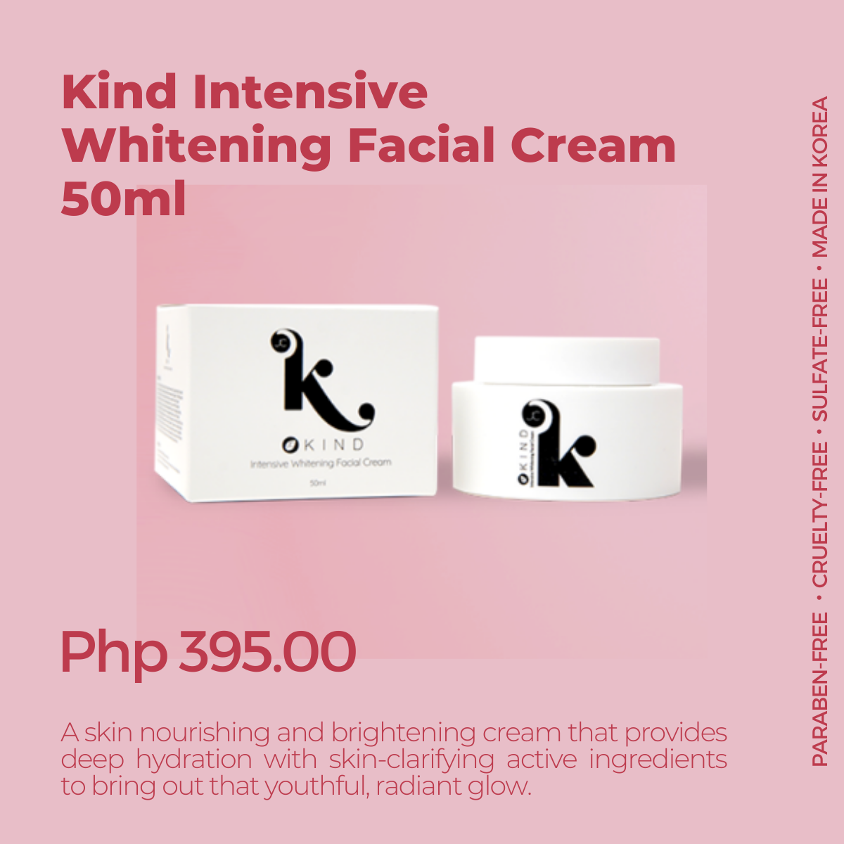 Kind Intensive Whitening Facial | Lazada PH