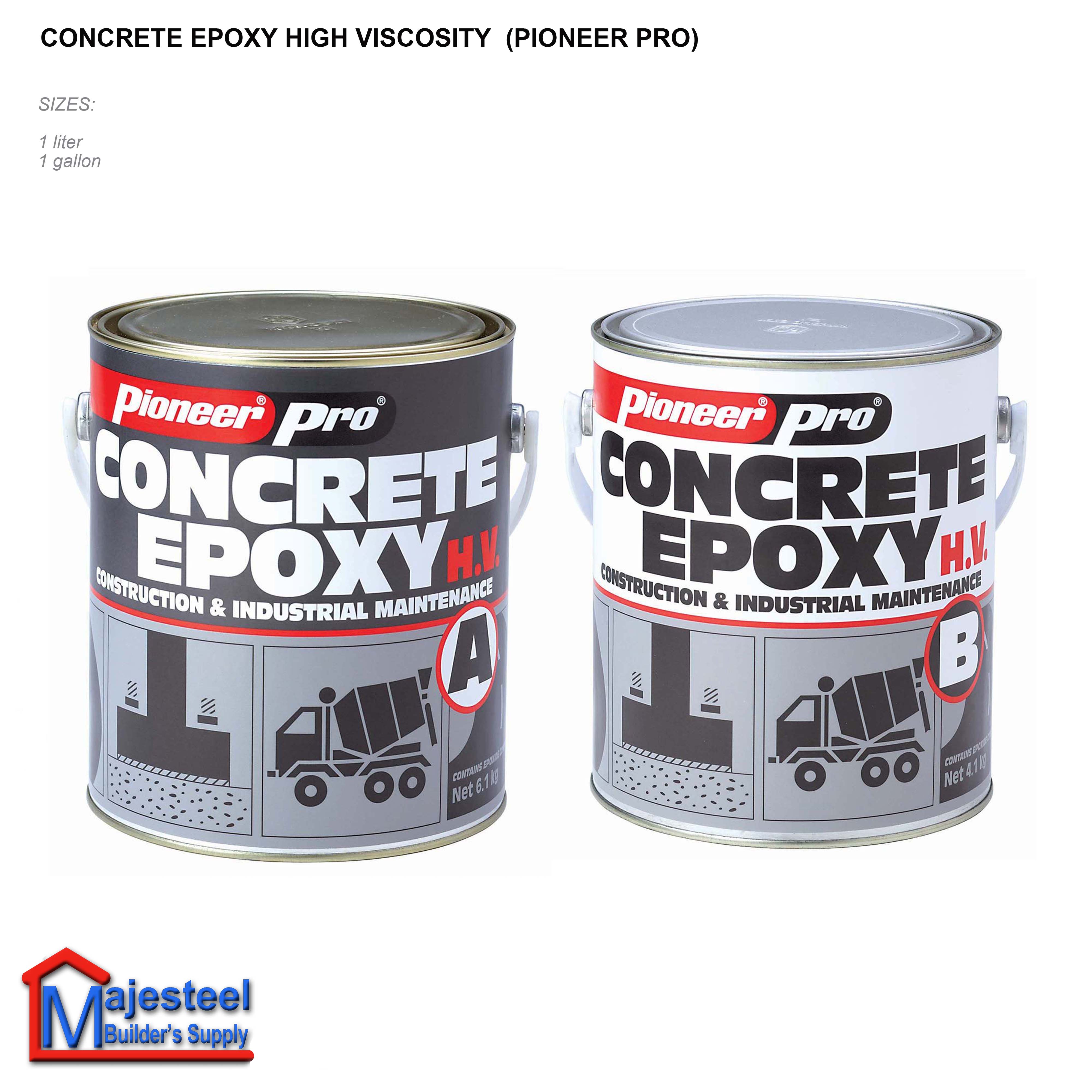Pioneer Concrete Epoxy Hv at Maria Couch blog
