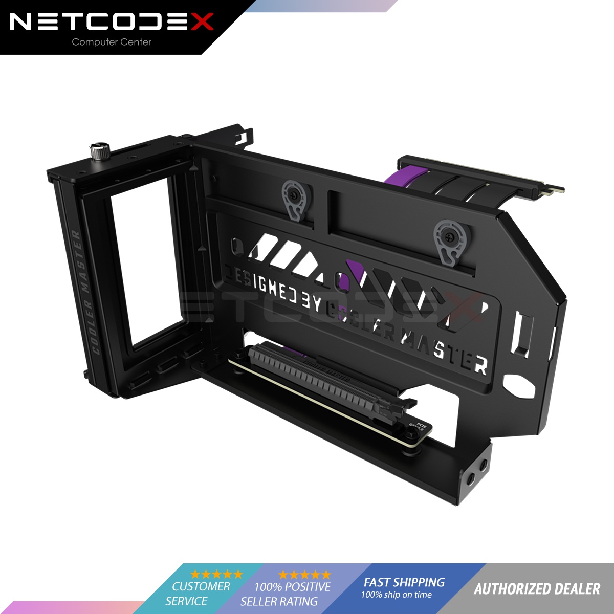 Cooler Master Vertical Graphics Card Holder Kit V3 Gen4 with Premium ...