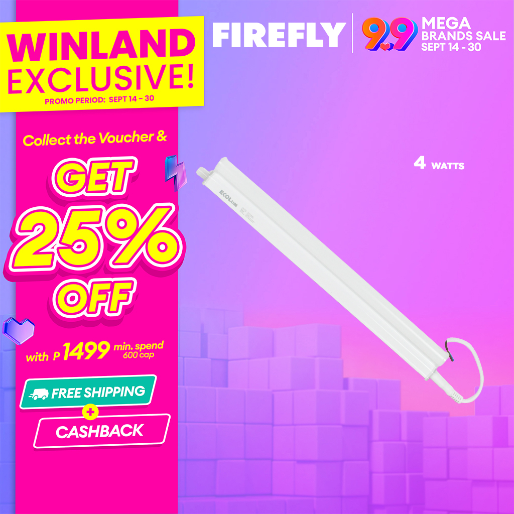 FIREFLY by Winland ECOLUM LED T5 Batten 4watts Daylight CBTST5DL04 ...