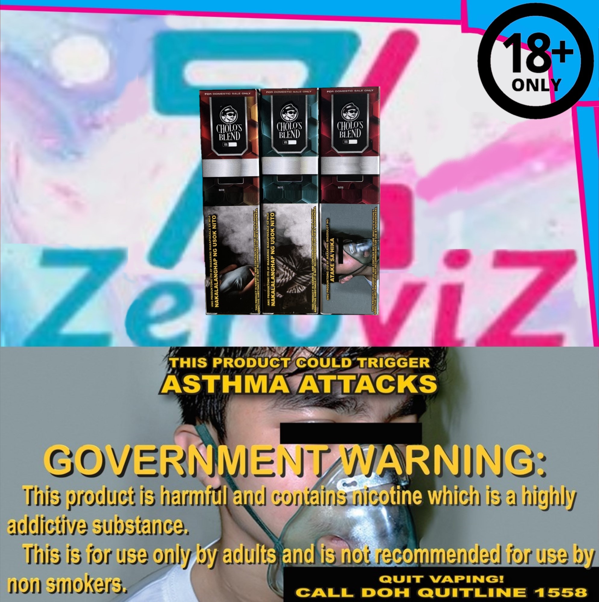 Cholo's Blend Salt 20ml Pod Friendly E-Liquid | Lazada PH