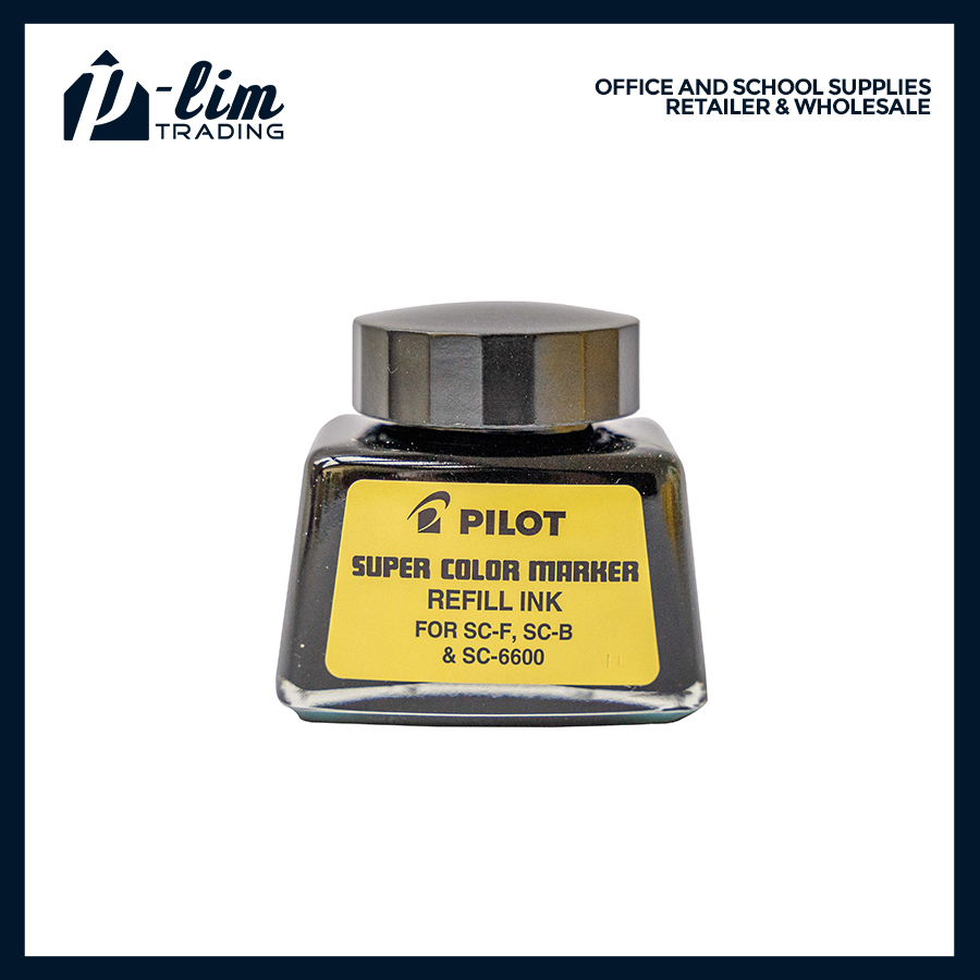 PILOT SUPER COLOR MARKER REFILL INK (PERMANENT MARKING INK) 30ML ...