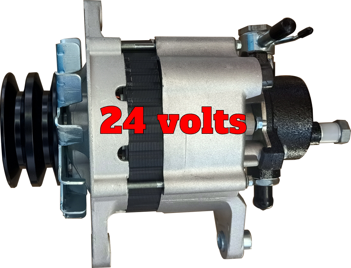 Alternator with pump For Nissan terrano /patrol/pathfinder TD27 ,TD42 4 ...