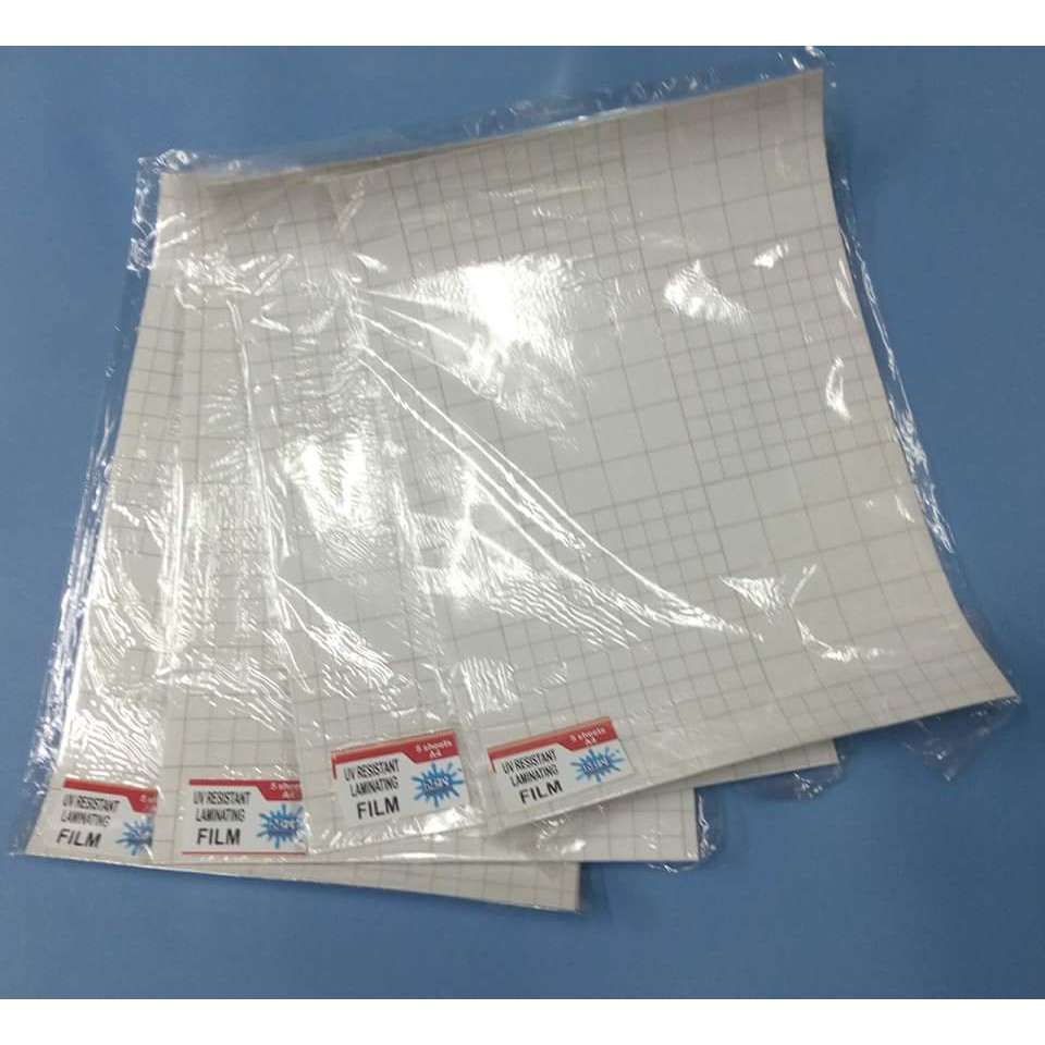 &]'UV Resistant Cold Laminating Film Glossy / Matte A4 | Lazada PH