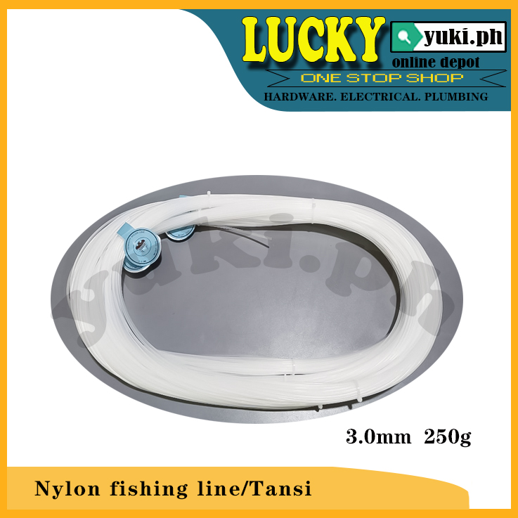 TANSI/ NYLON STRING( 3.0 mm 250g/2.5 mm 200g | Lazada PH