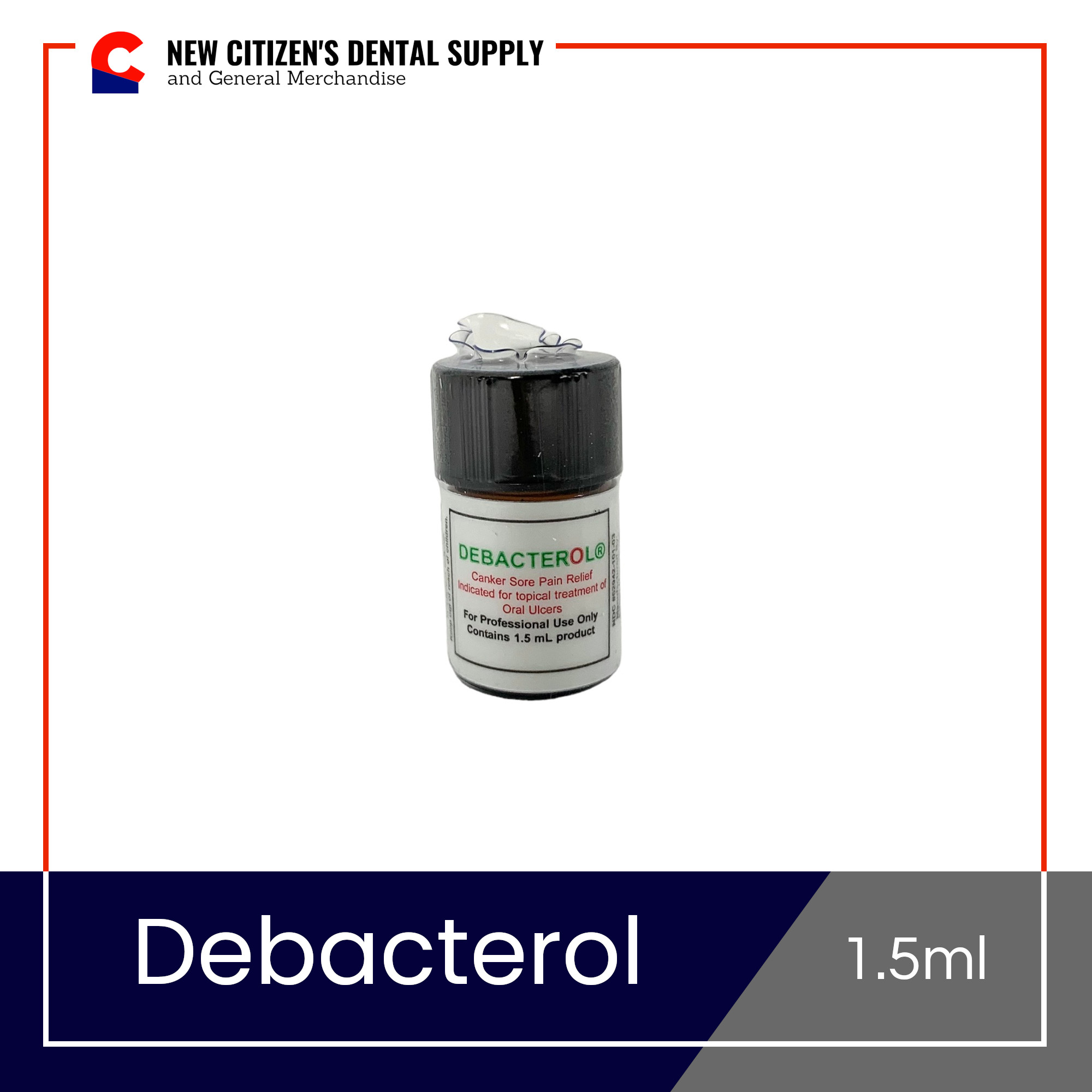 Debacterol Canker Sore Relief 1ml | Lazada PH