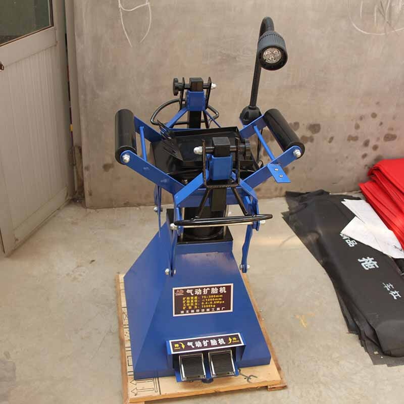 Pedal pneumatic tire expander tire spreader steam tire repair equipment ...