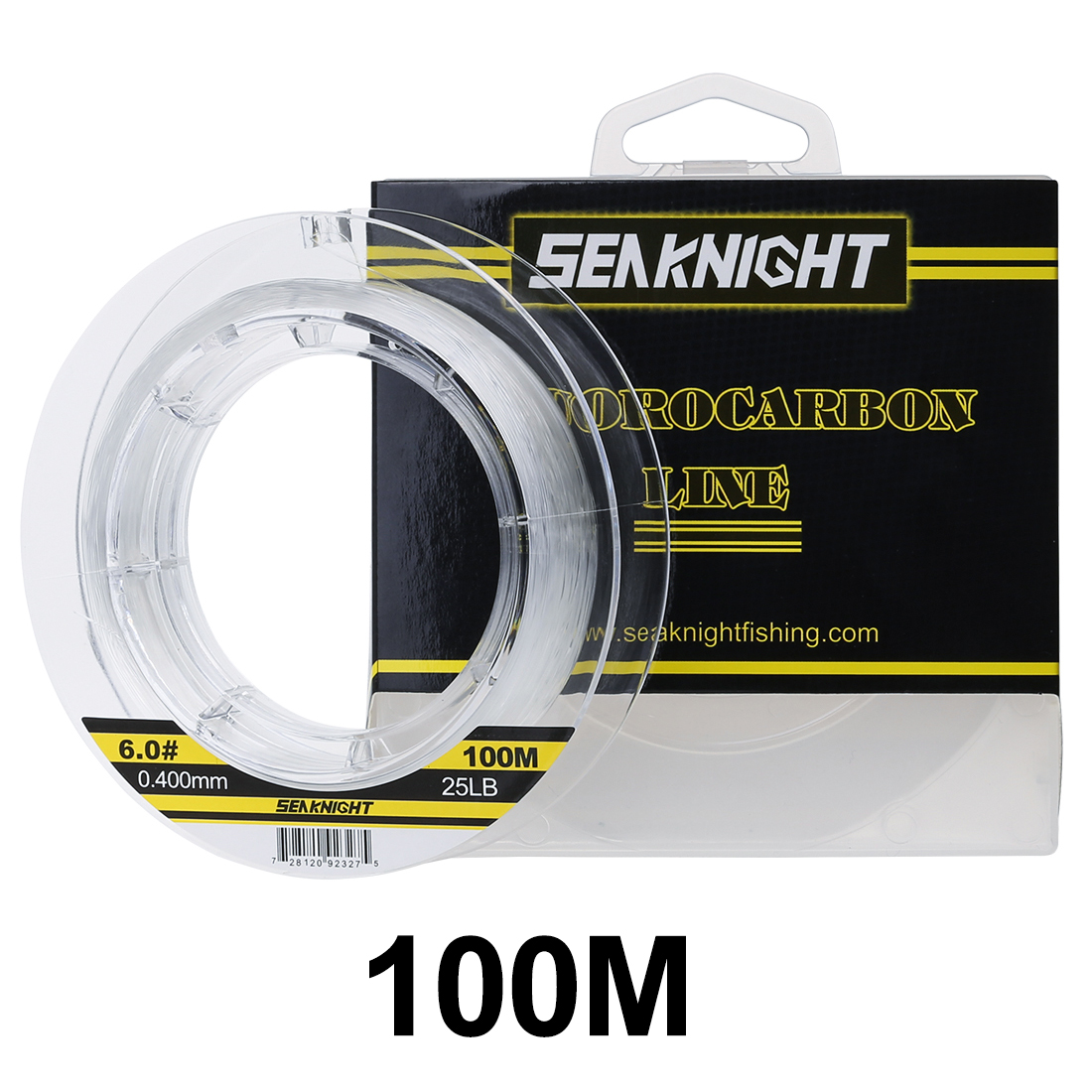 SeaKnight 100% Fluorocarbon Fishing Line Saltwater 100M Transparent ...